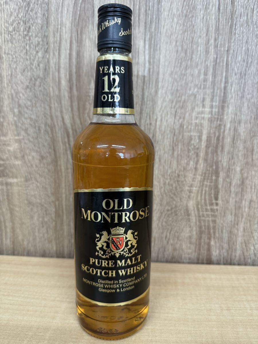 A441 古酒/未開栓 OLD MONTROSE/オールドモントローズ 12年 ピュアモルト スコッチ 43% 750ml PURE MALT SCOTCHWHISKY ウイスキー(スコッチ ...
