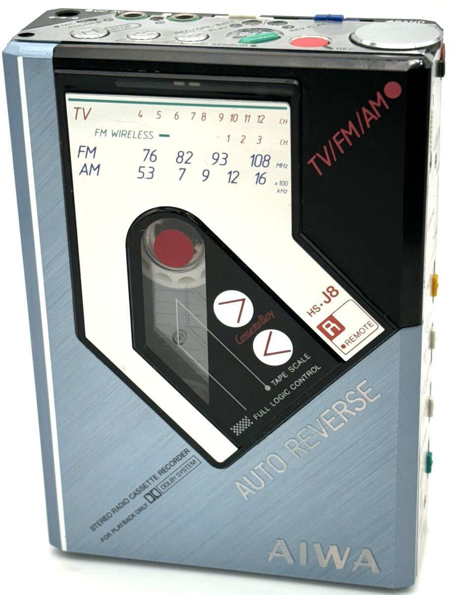 Yahoo!オークション - AIWA HS-J8 ラジオカセットレコーダー カセット...