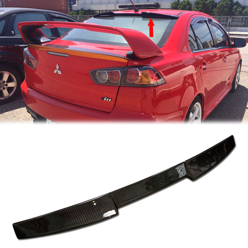 Yahoo!オークション - 三菱 ランエボ X EVOX 10 カーボン リアルーフス...