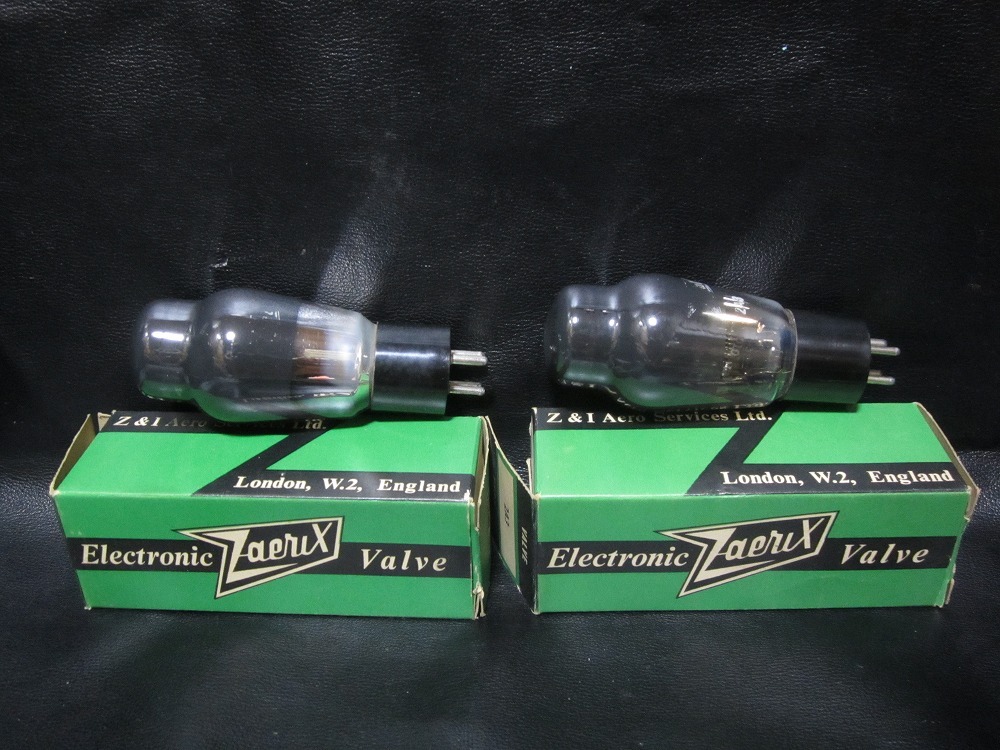 Yahoo!オークション - Electronie Zaerix Valve 真空管 2A3×2個 動作...