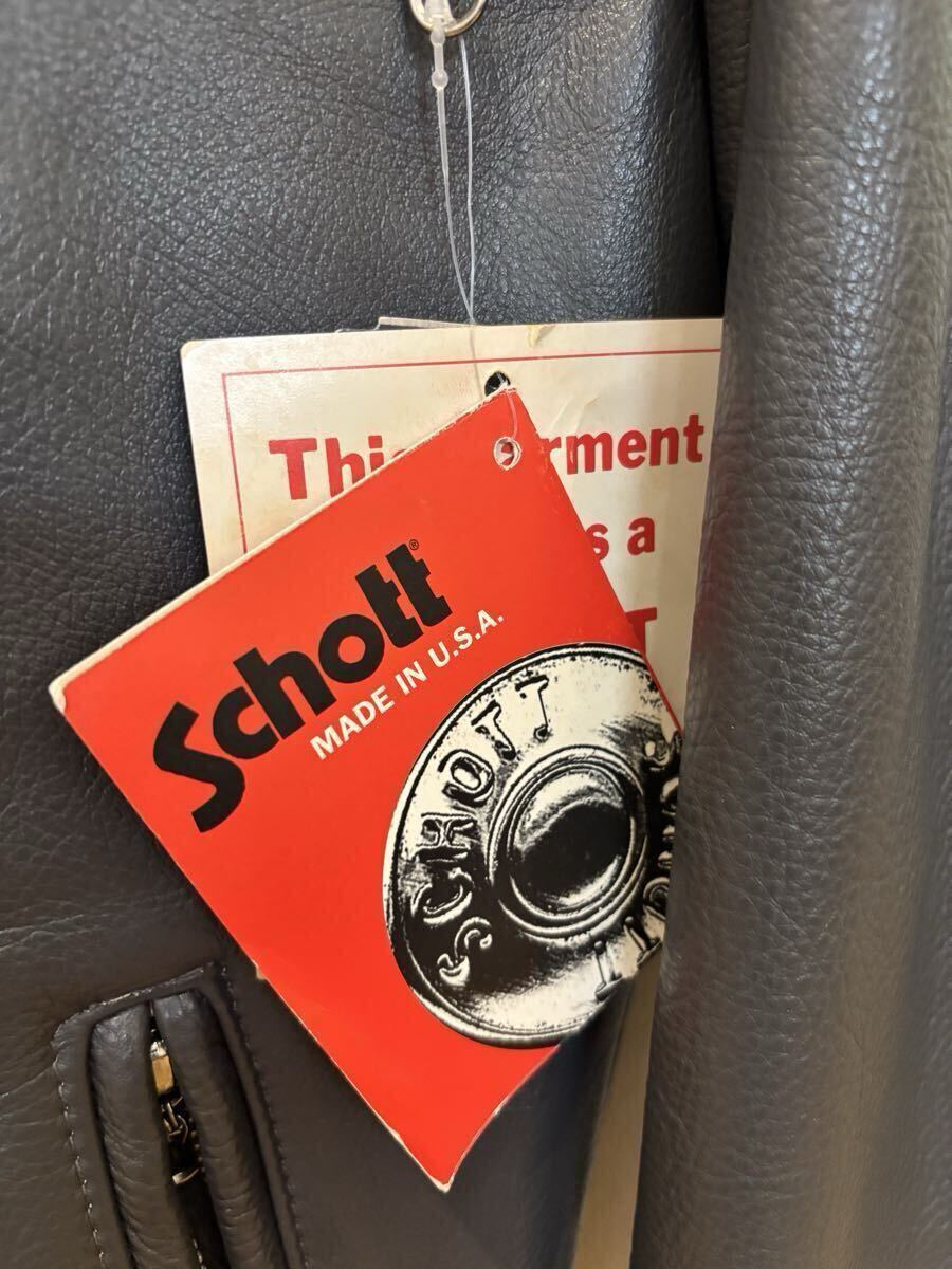 Yahoo!オークション - Schott ショット シングルライダース 643 USA製 ...