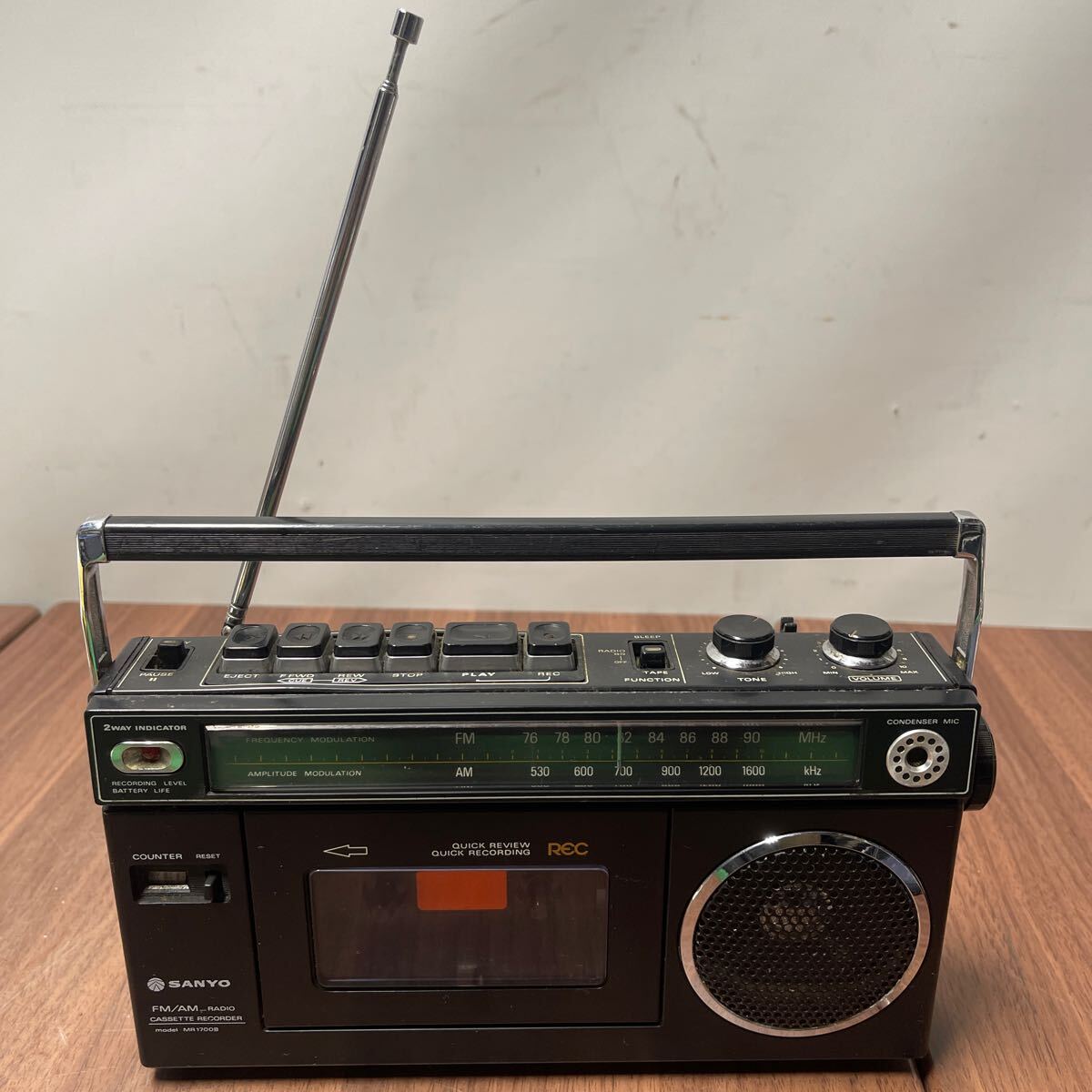 Yahoo!オークション - 「A21_3A」三洋電機 SANYO MR-1700 ラジカセ ラ...