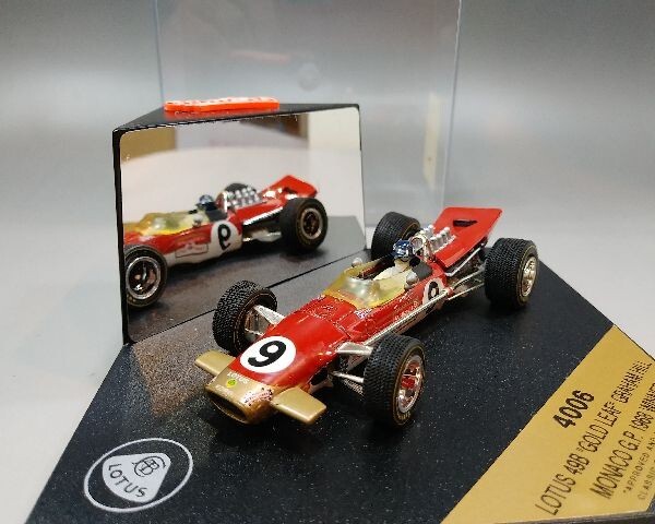 Yahoo!オークション - Quartzo カルツォ 1/43 ロータス49B ゴールドリ...