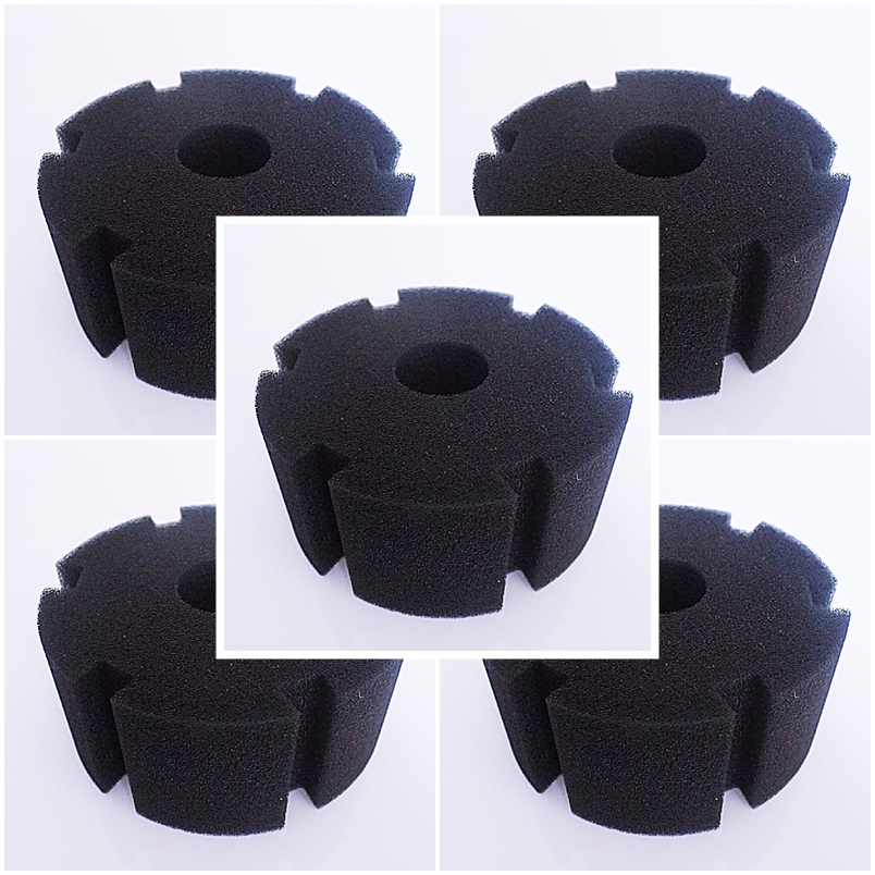 Yahoo!オークション - スポンジフィルター 交換用スポンジ 5個 XY-2812...