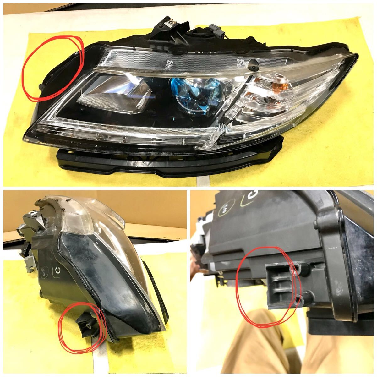 Yahoo!オークション - バラスト付き ホンダ CR-Z ZF ヘッドライト HID ...