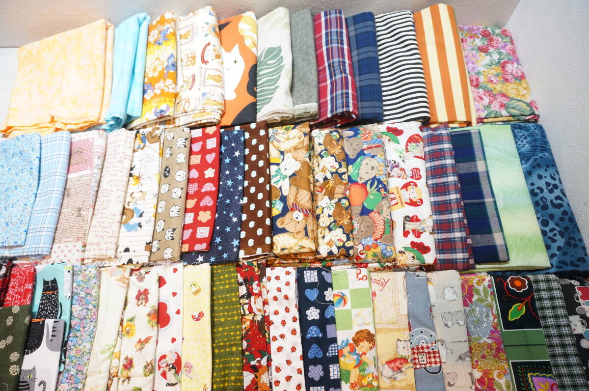 Yahoo!オークション - 【Z316.O】超大量 布 生地 はぎれ 約14.2㎏ サイ...