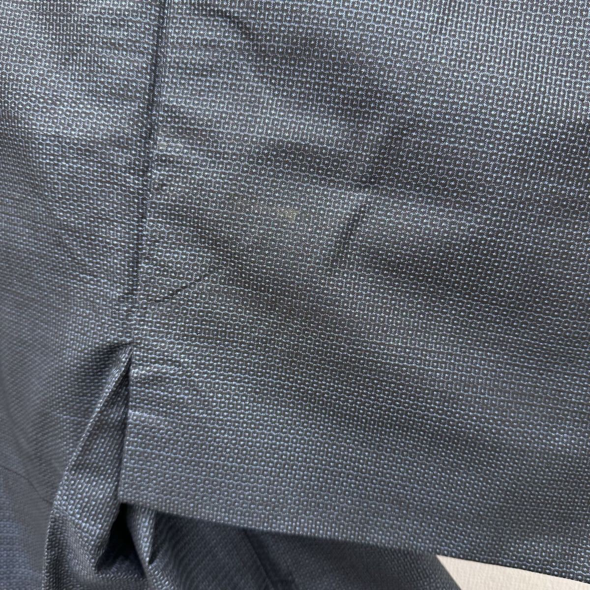 Yahoo!オークション - 紳士着物 大島紬 亀甲絣 着物 正絹 W-4412