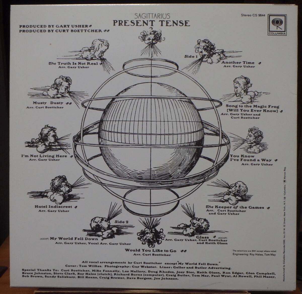 Yahoo!オークション - 【SS100】SAGITARIUS 「Present Tense」 US Reis...