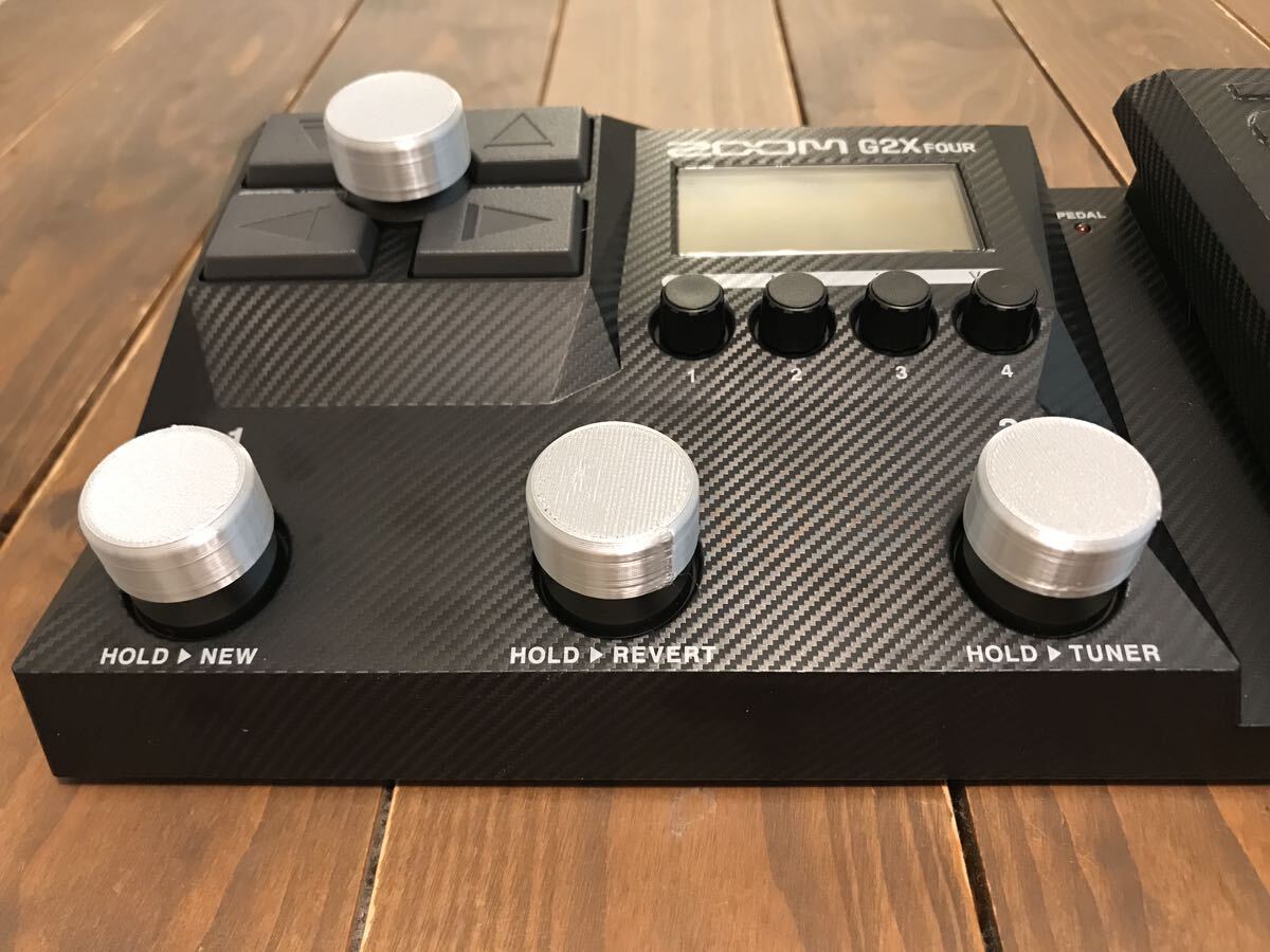 Yahoo!オークション - zoom G2/G2X B2 Four用 フットスイッチハット 4...