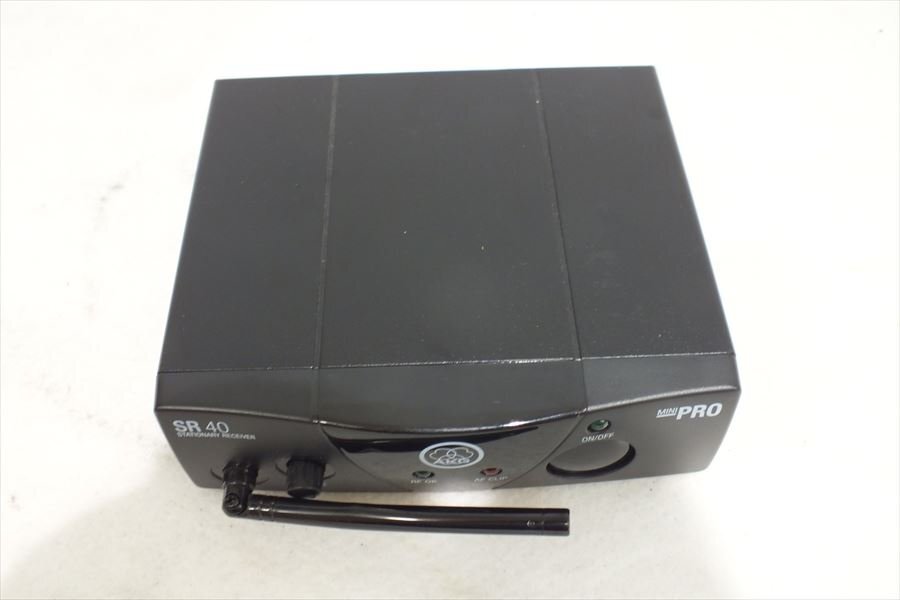 Yahoo!オークション - AKG SR40 MINI PRO レシーバー 動作確認済 中古...
