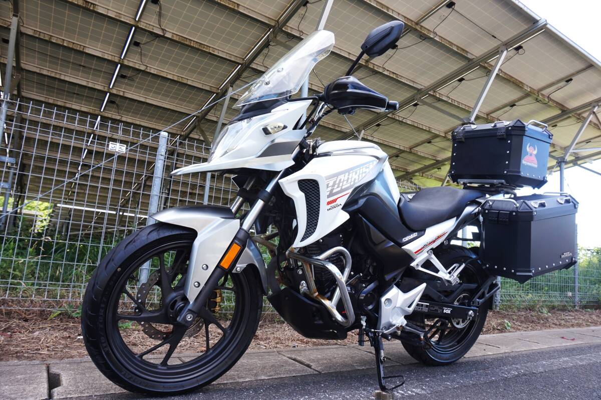 Yahoo!オークション - CB190X CB190 実働 低走行 書付き リアケース付 ...