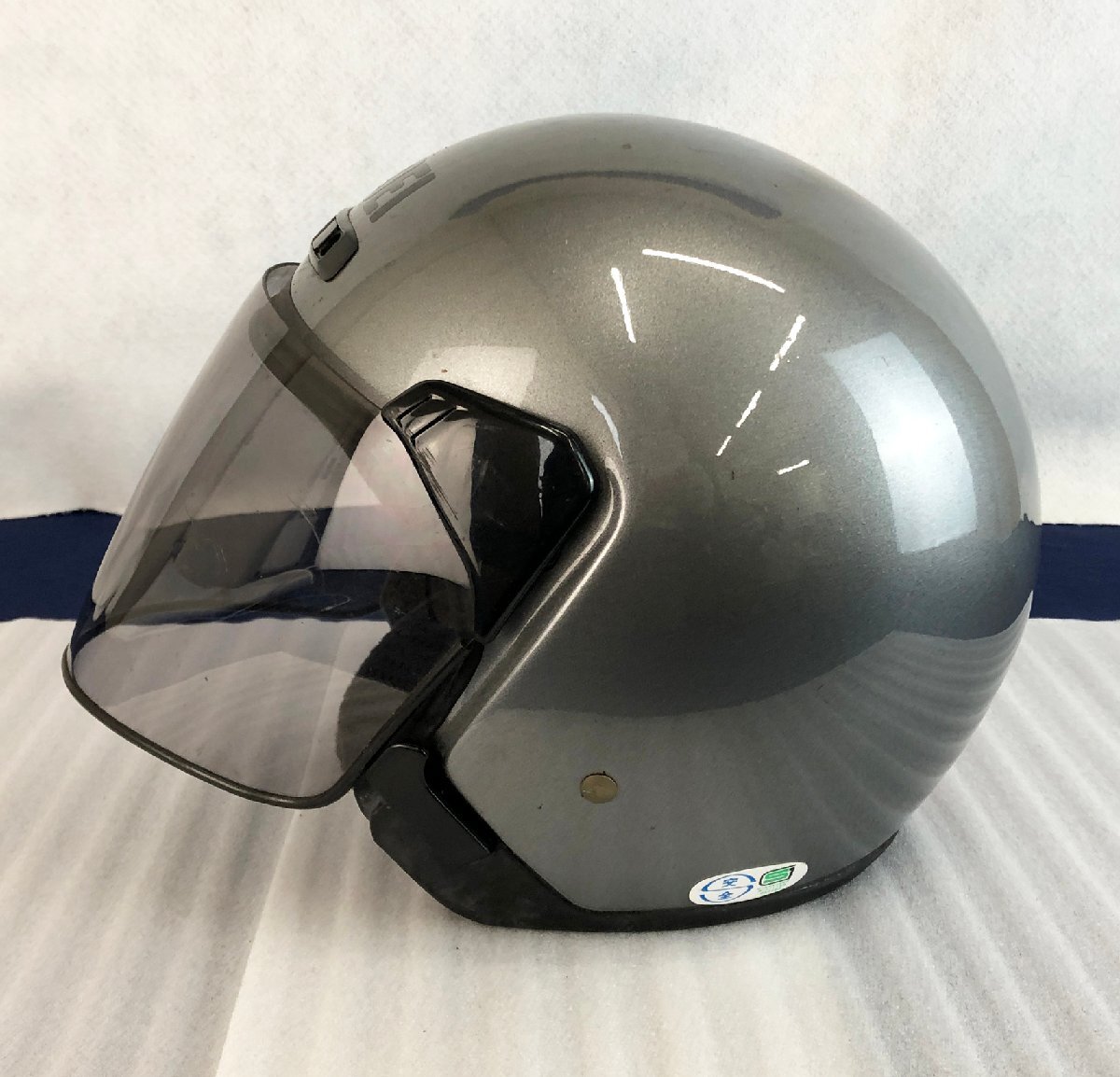 Yahoo!オークション - ジャンク品 バイクヘルメット TJ-202 Sサイズ（...