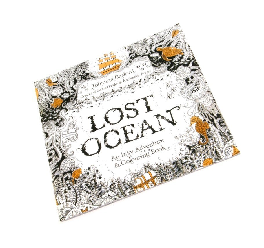 Yahoo!オークション - 【vaps_6】ぬりえ 塗り絵 ロストオーシャン 24P ...