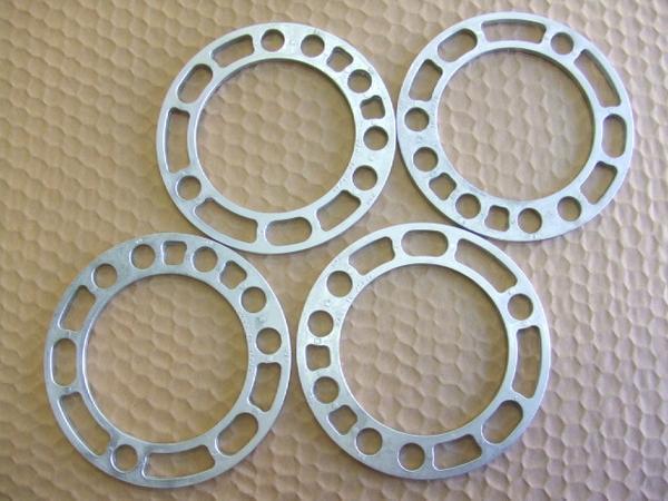 Yahoo!オークション - 送料無料 HKBアルミホイールスペーサー 4枚 PCD1...