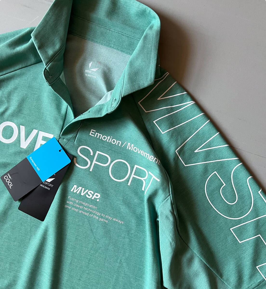 Yahoo!オークション - DESCENTE デサント〔XO/2XL〕ポロシャツ 半袖 サ...