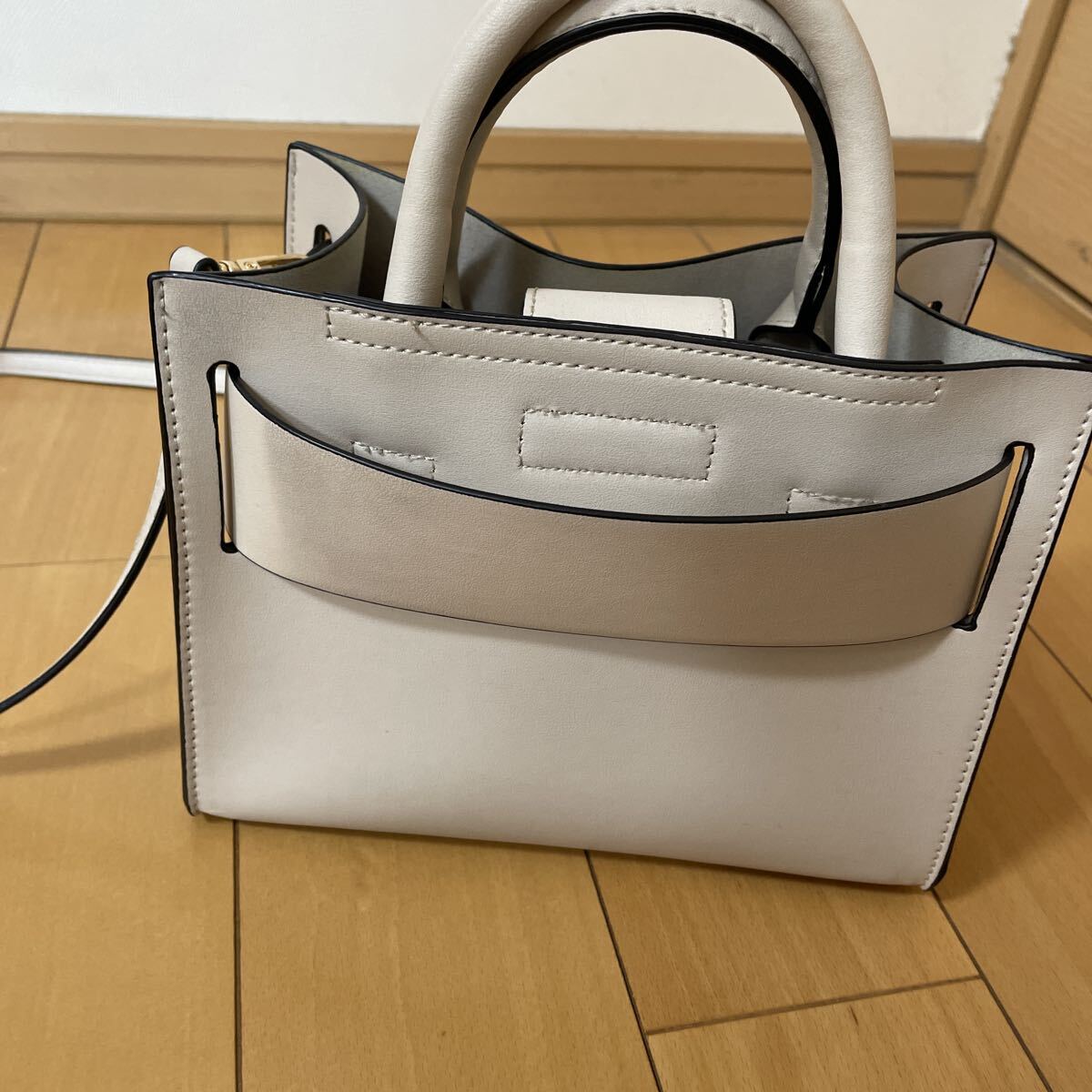 Yahoo!オークション - 2Wayノットレザートートバッグ GRL