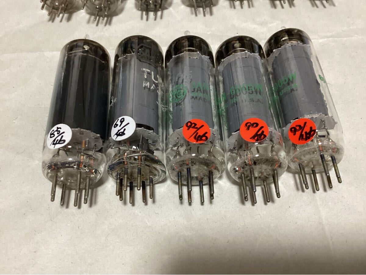 Yahoo!オークション - 真空管 GE SYL 東芝製 6095 6005 6AQ5 12本セッ...