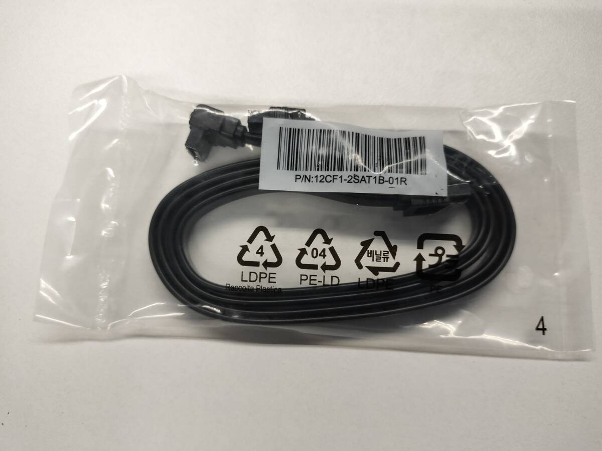 Yahoo!オークション - SATA ケーブル 40cm 黒 2本 GIGABYTEマザーボー...