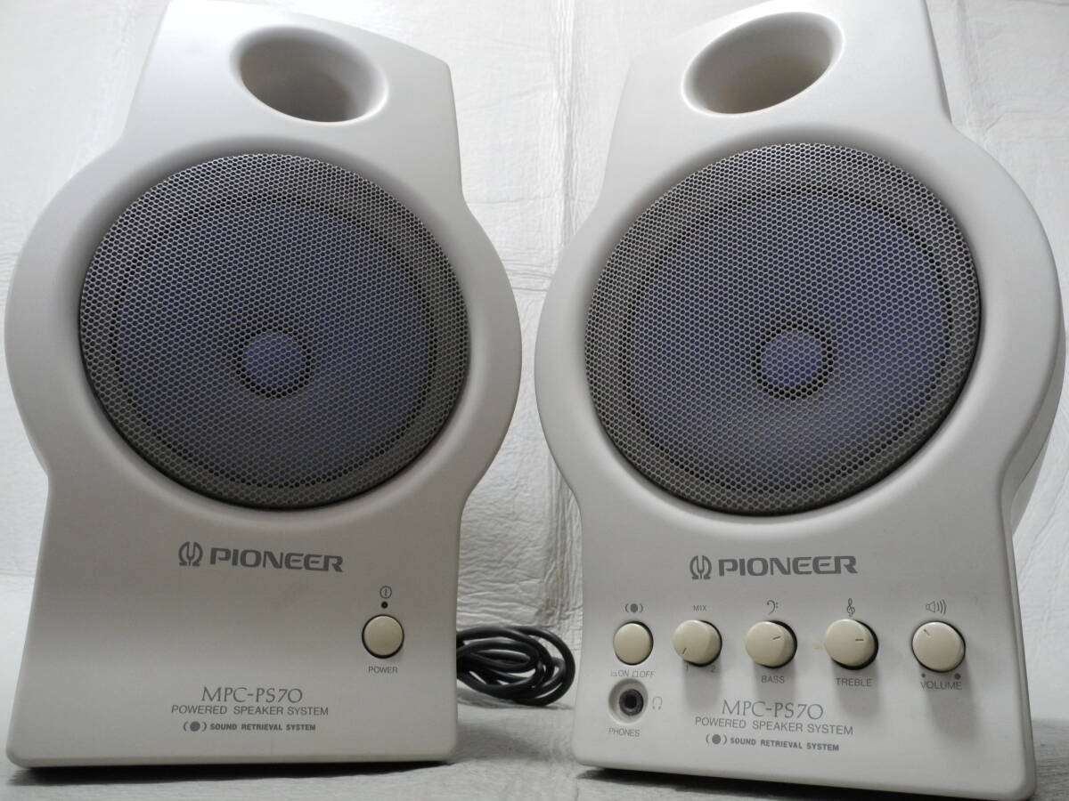 Yahoo!オークション - PIONEER パイオニア MPC-PS70-LR PCスピーカー ...