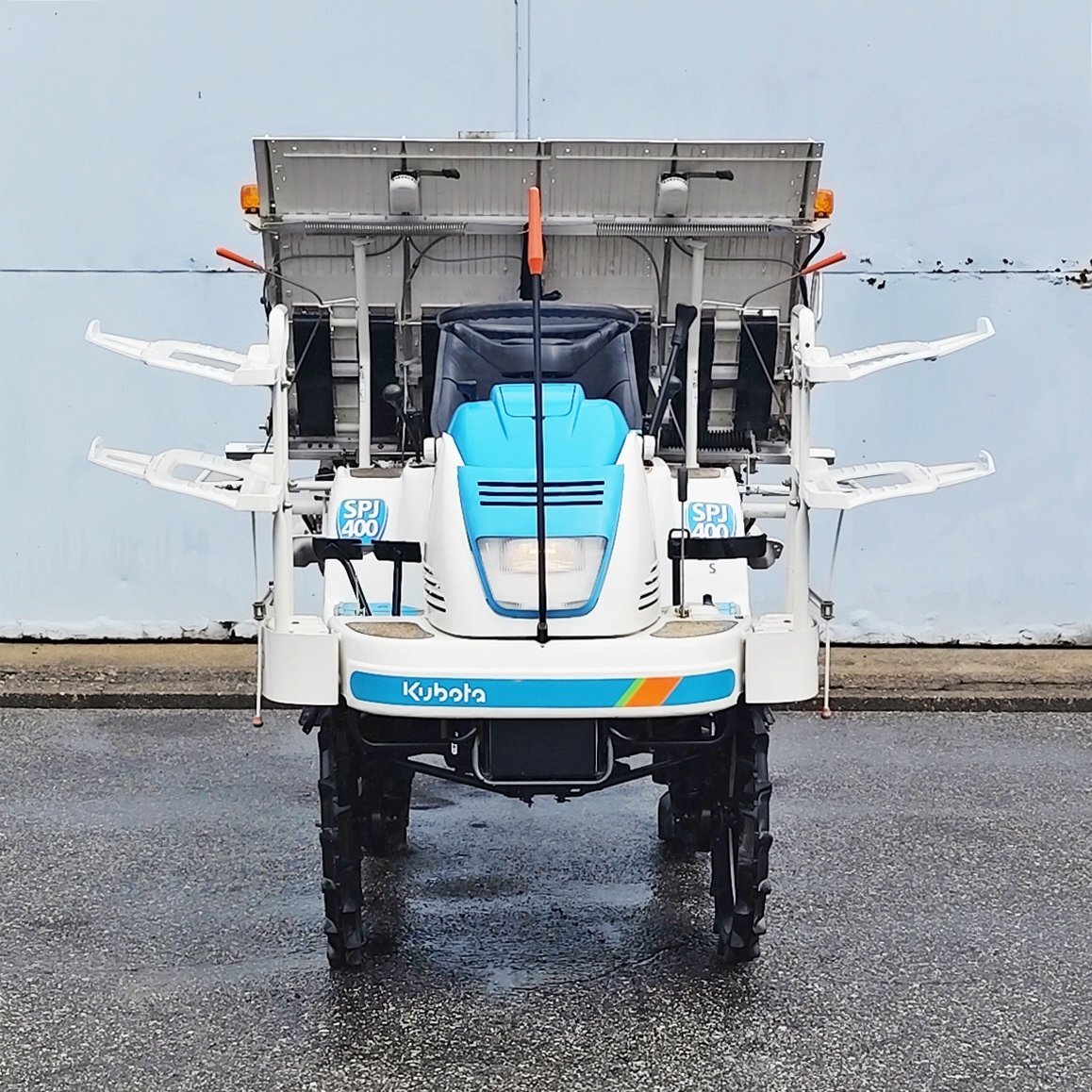 Yahoo!オークション - 【富山】クボタ 田植機 SPJ400 SF 4条植 6.4馬力...