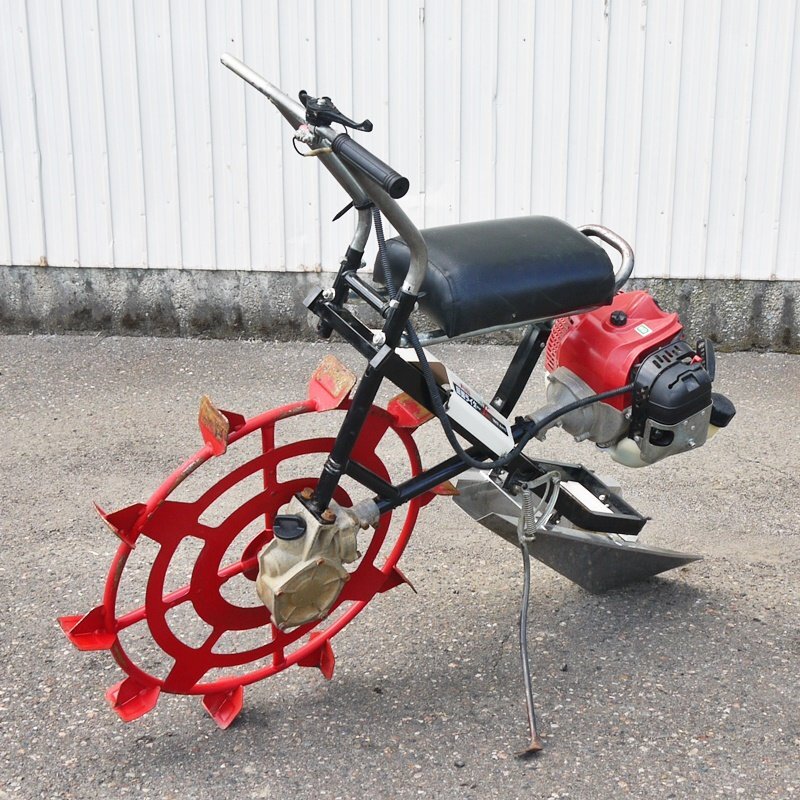 Yahoo!オークション - 【新潟】丸山 乗用 溝切機 MKF-A415 田面ライダ...