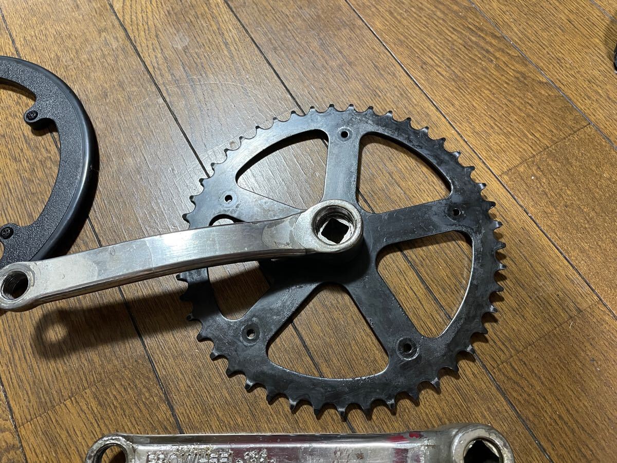 Yahoo!オークション - PROWHEEL 165mm 46T 左右クランク チェンホイー...