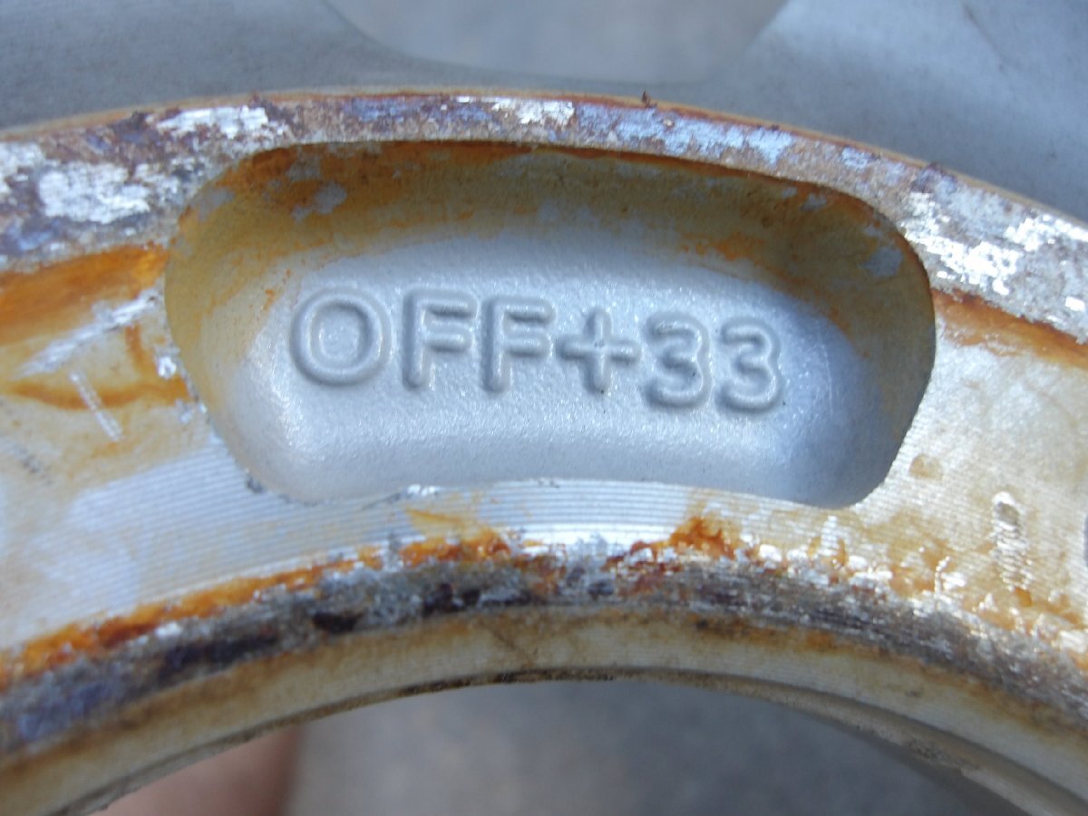 Yahoo!オークション - (R07/09/06) 15インチ 社外アルミホイール / ウ...