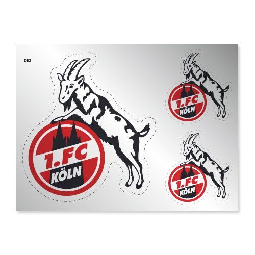 Yahoo!オークション - 1FCケルン シルバーステッカー