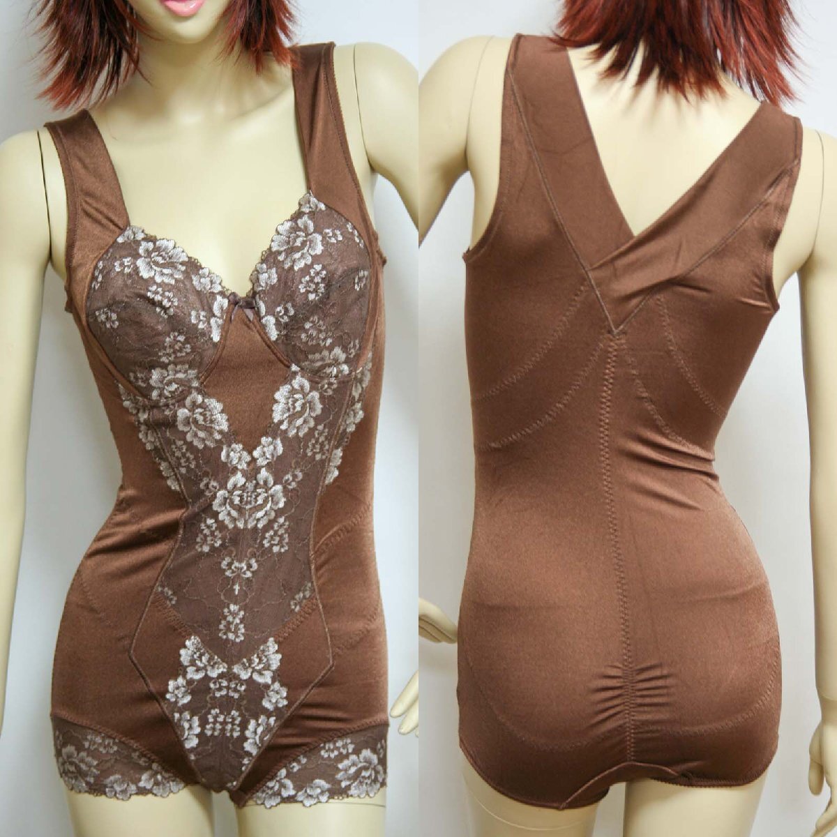 Yahoo!オークション - 送料無料 ハイクオリティボディスーツ(B/75M/チ...