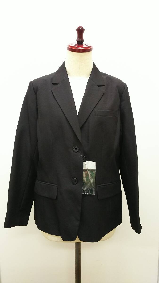 Yahoo!オークション - 新品 黒ジャケット ブレザー 17ABR 大きいサイズ...