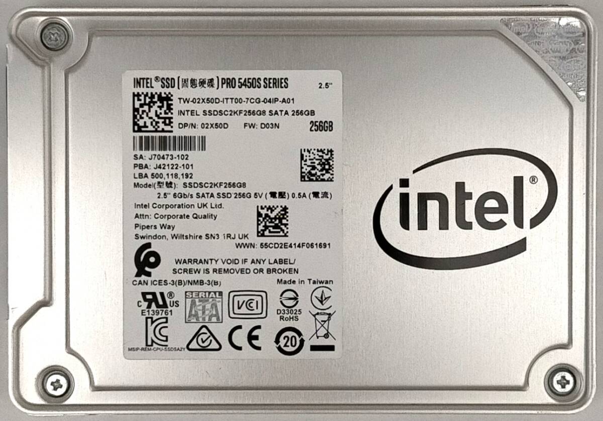 Yahoo!オークション - 使用時間は1136時間【正常97%】保証付き INTEL...