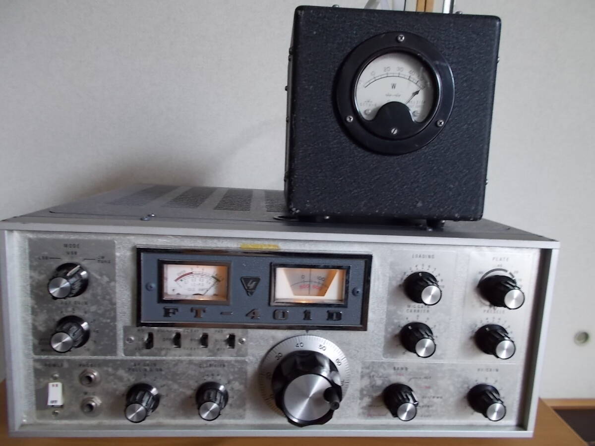 Yahoo!オークション - 八重洲無線 FT-401D HF ALLBAND 真空管トランシ...