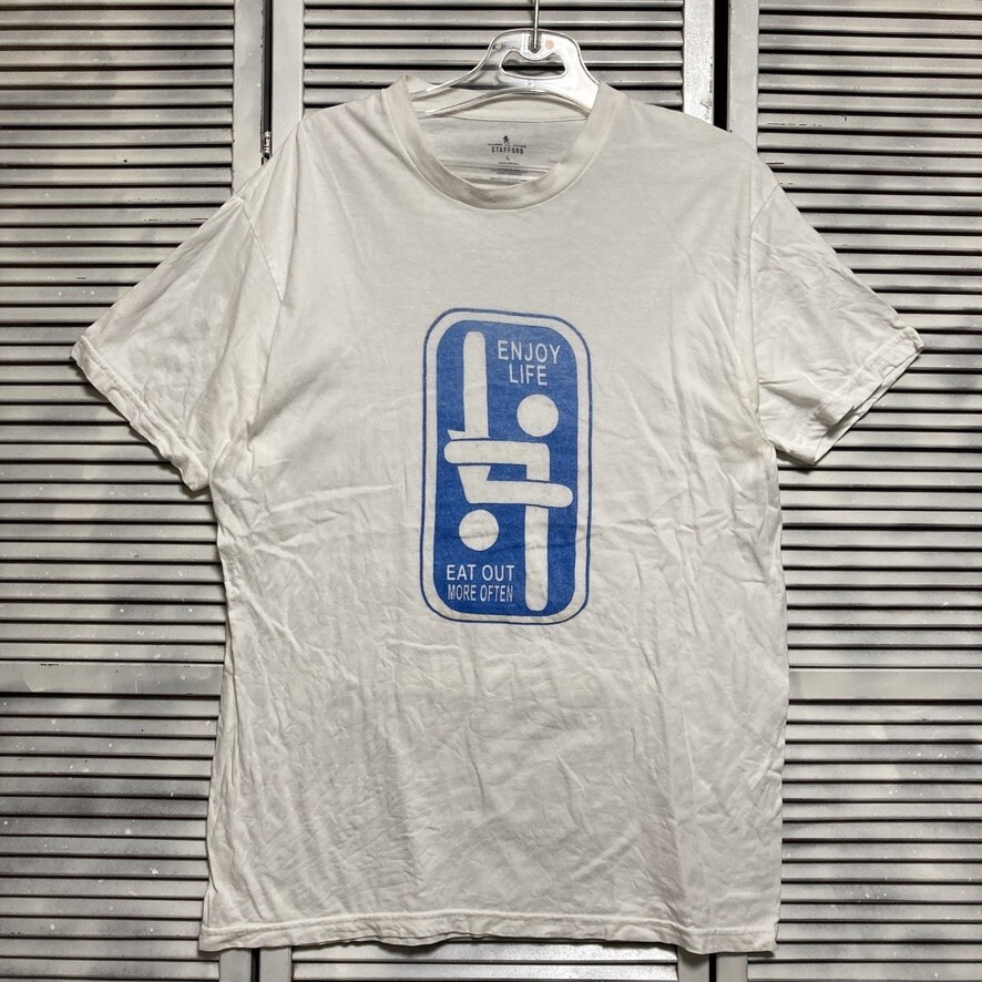 Yahoo!オークション - BLYT 1円スタート 白 エロ Tシャツ ピクトグラム...