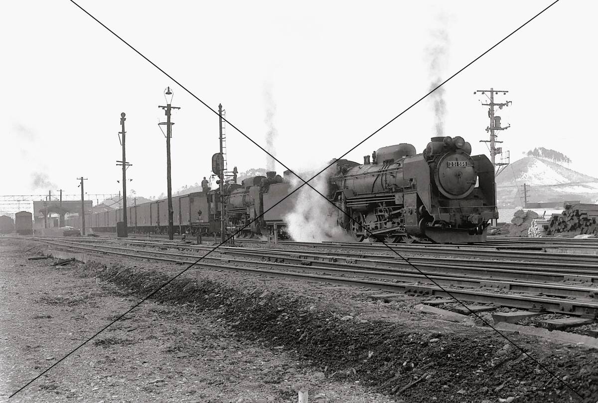 Yahoo!オークション - D51-598+D51870+FC+D51263-東北本線=昭和40年代...