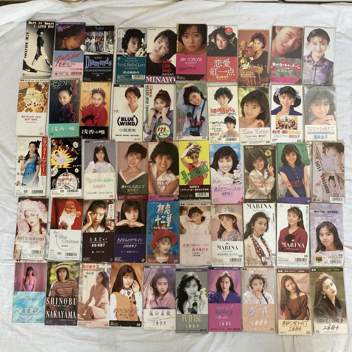 Yahoo!オークション - J-POP 中古8cmCD 50枚まとめセット 渡辺美奈代 ...