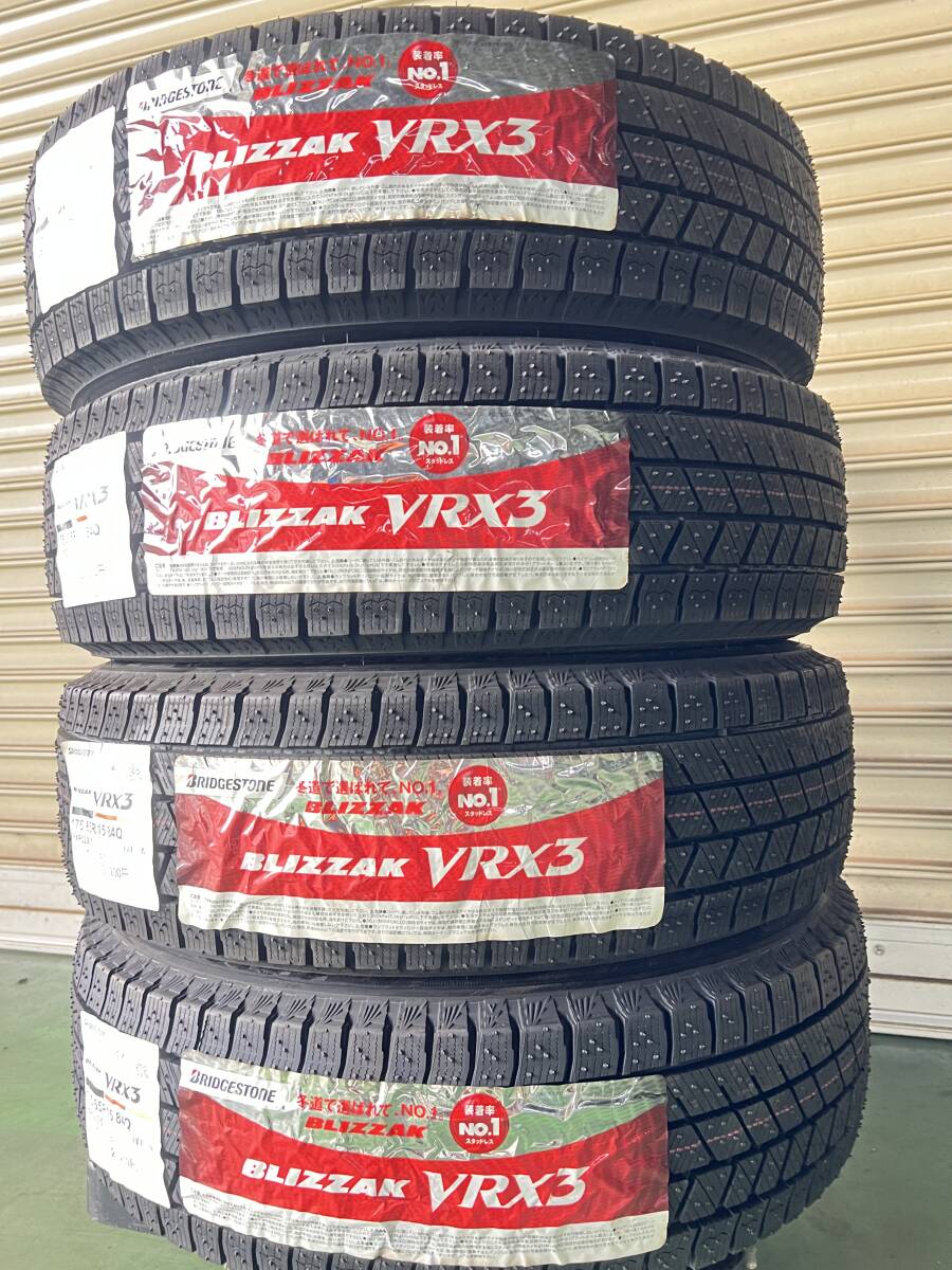 Yahoo!オークション - 4本セット ブリヂストン 155/65R13 VRX3 2022年...