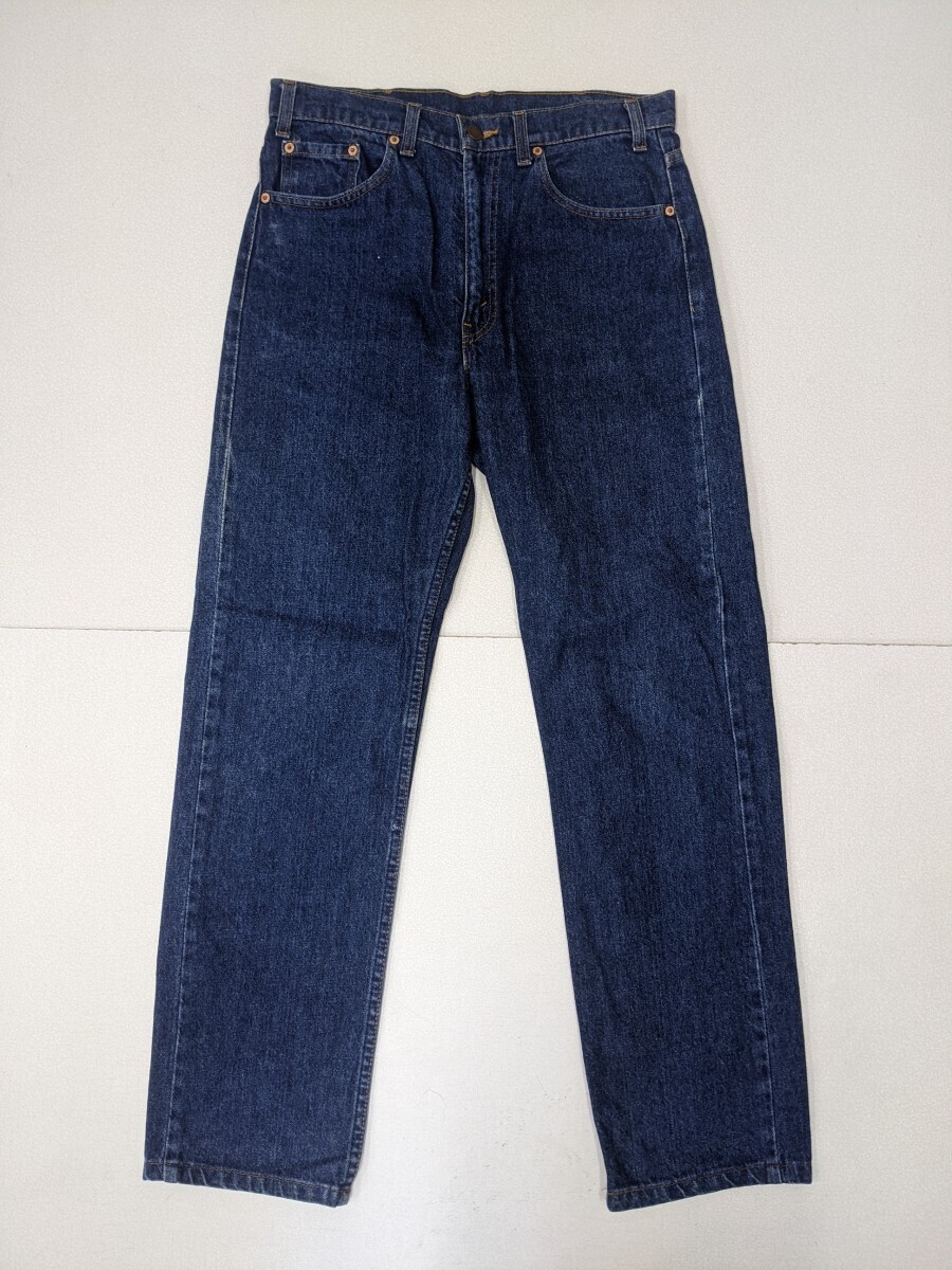 Yahoo!オークション - 10．USA製 LEVI'S 90s 505 ヴィンテージ デニム ...