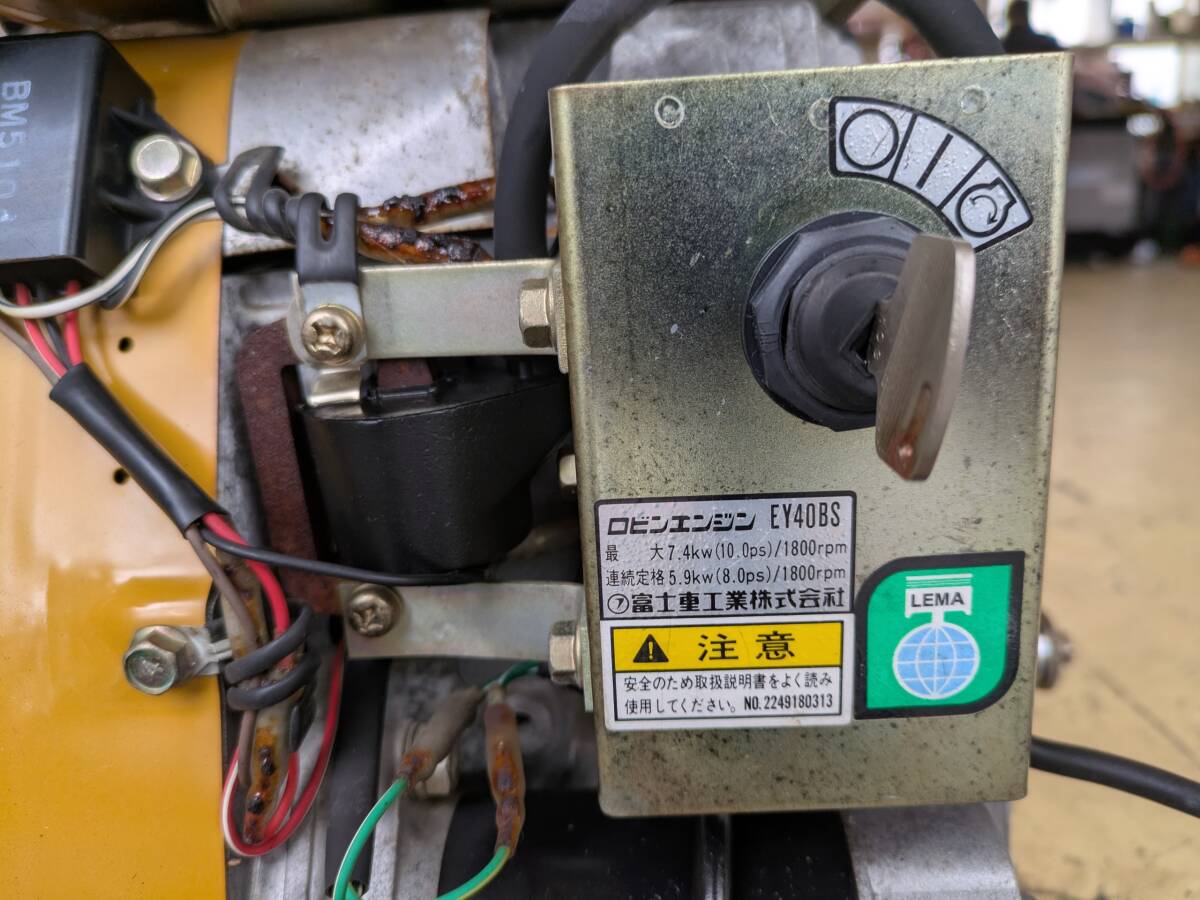 Yahoo!オークション - No.1183 発動機 EY40BS セルスタート セル付き ...