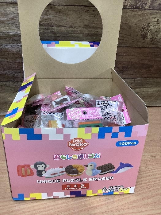 Yahoo!オークション - U21 9/27 希少 iwako おもしろ消しゴム 100 日本...