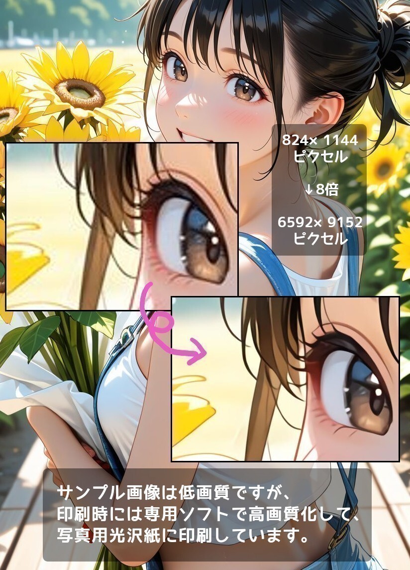 Yahoo!オークション - A4 ポスター オリジナル 最高画質 コスプレ イラ...