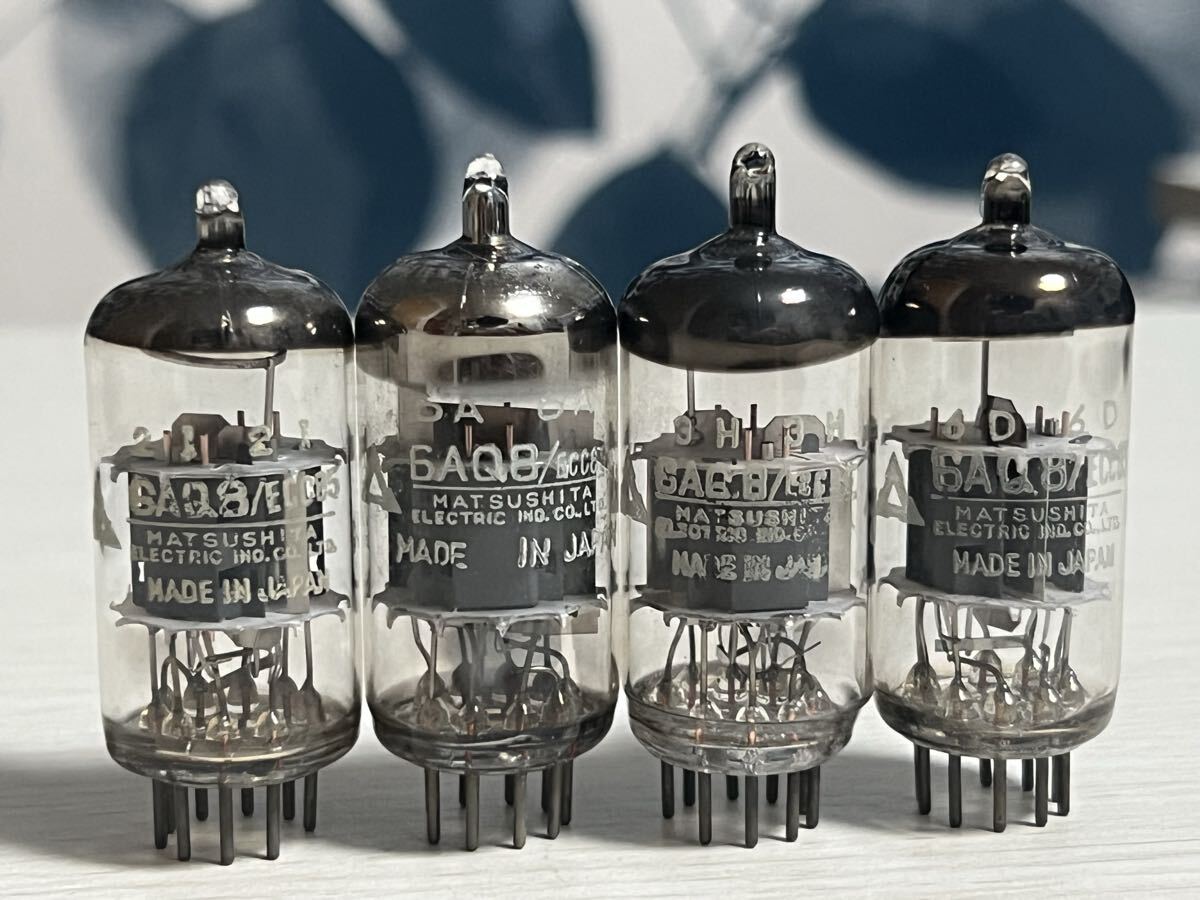 Yahoo!オークション - ECC85 6AQ8 4本セット 松下 TV-7にて全数試験済 ...
