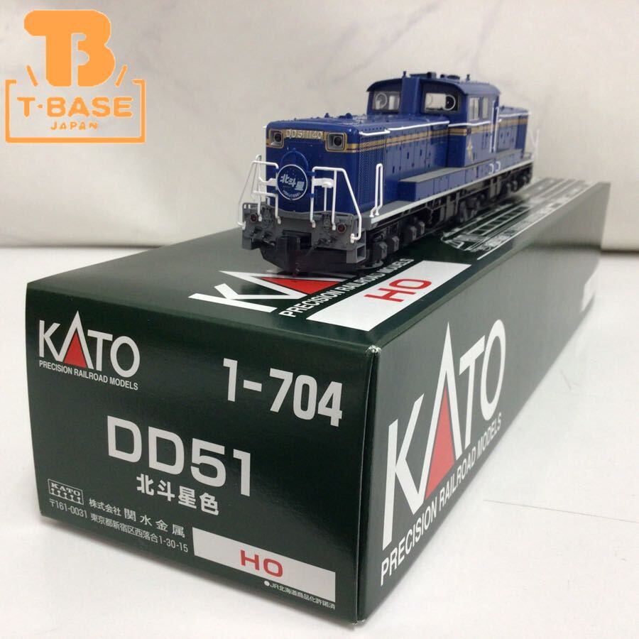 Yahoo!オークション - 1円〜 KATO HOゲージ 1-704 DD51 北斗星色