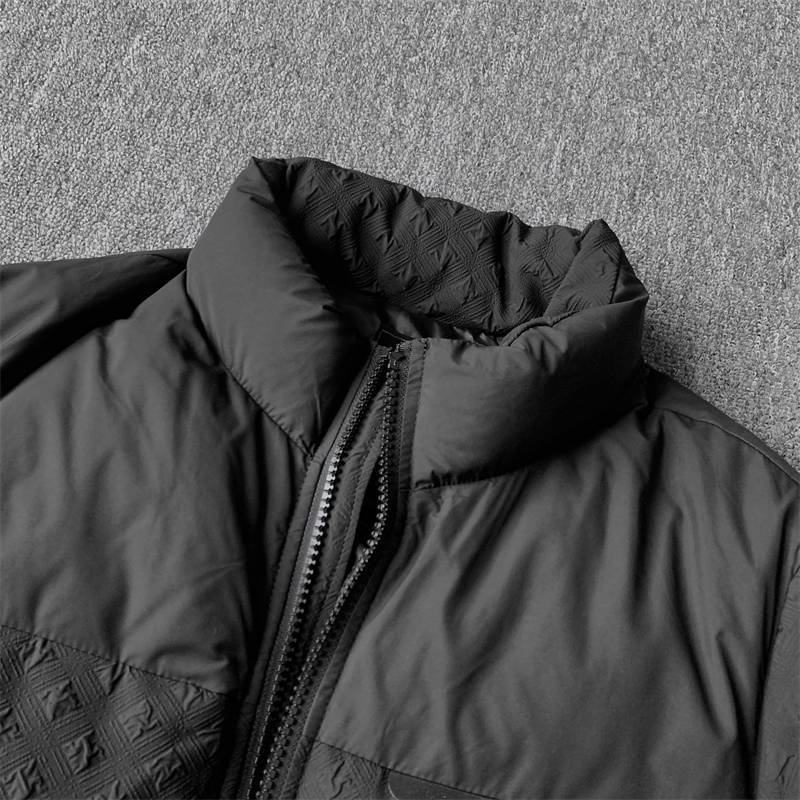 Yahoo!オークション - 9818-L黒色 ダウンジャケット メンズ 立ち襟 新...