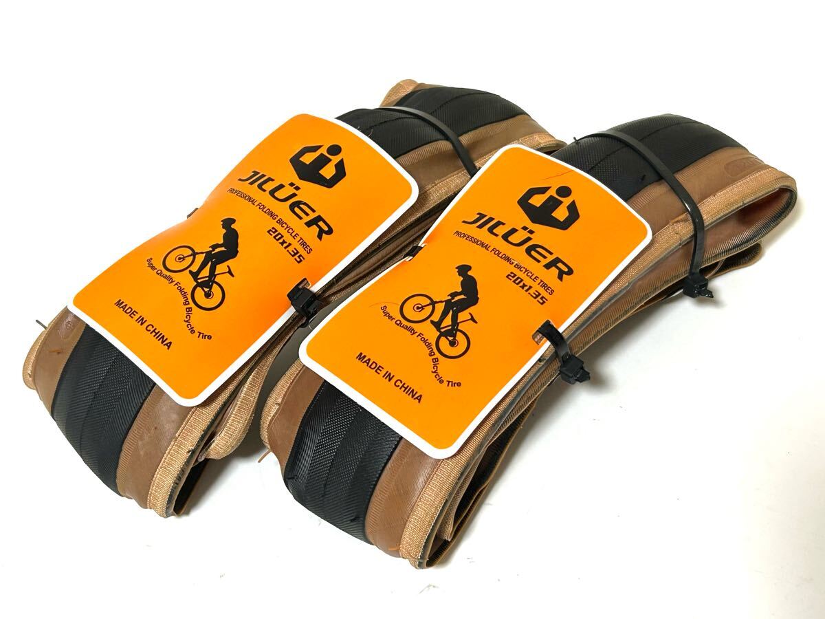 Yahoo!オークション - JILUER J172 20×1.35 ブラック×ブラウン新品2...