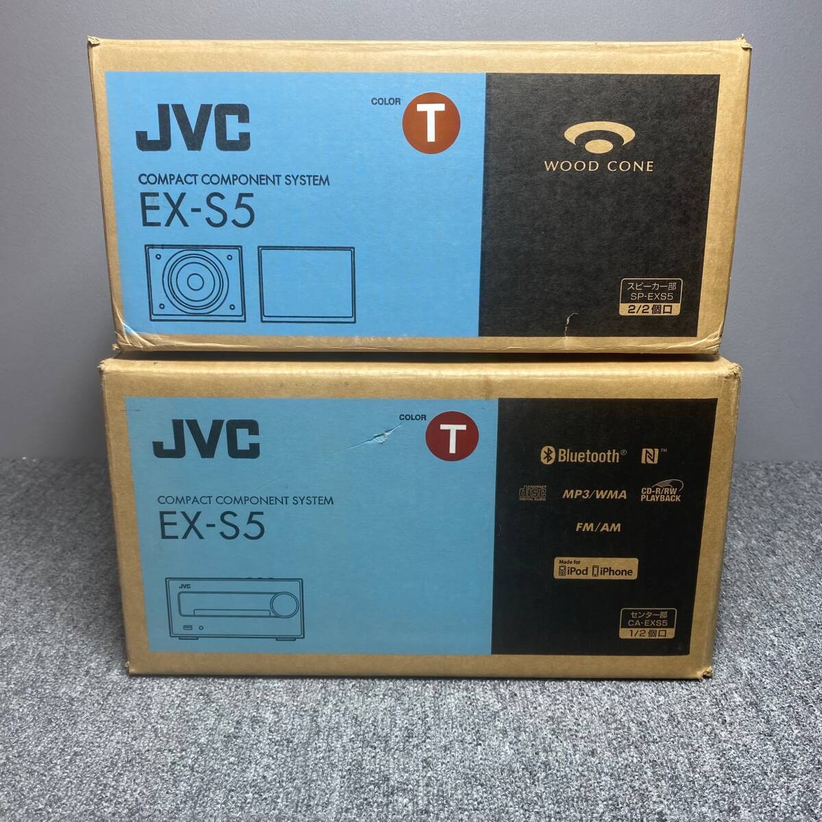 Yahoo!オークション - ほぼ新品 ミニコンポ JVC EX-S5 動作確認済み 付...