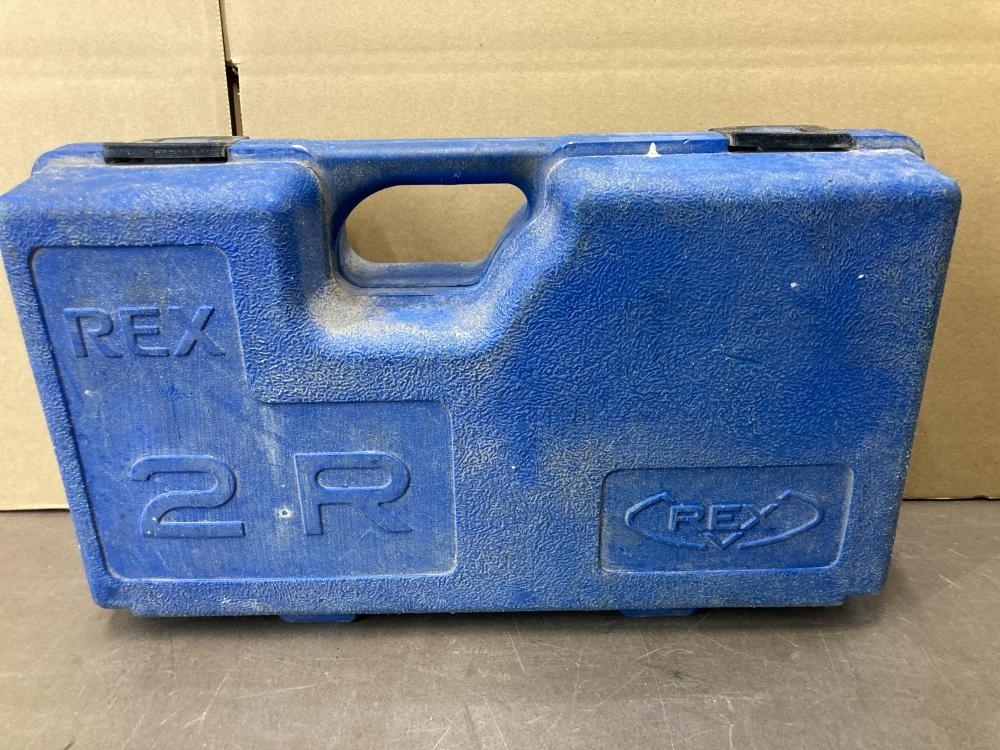 Yahoo!オークション - 007 ジャンク品 REX 手動ねじ切り 2R 実動作未確...