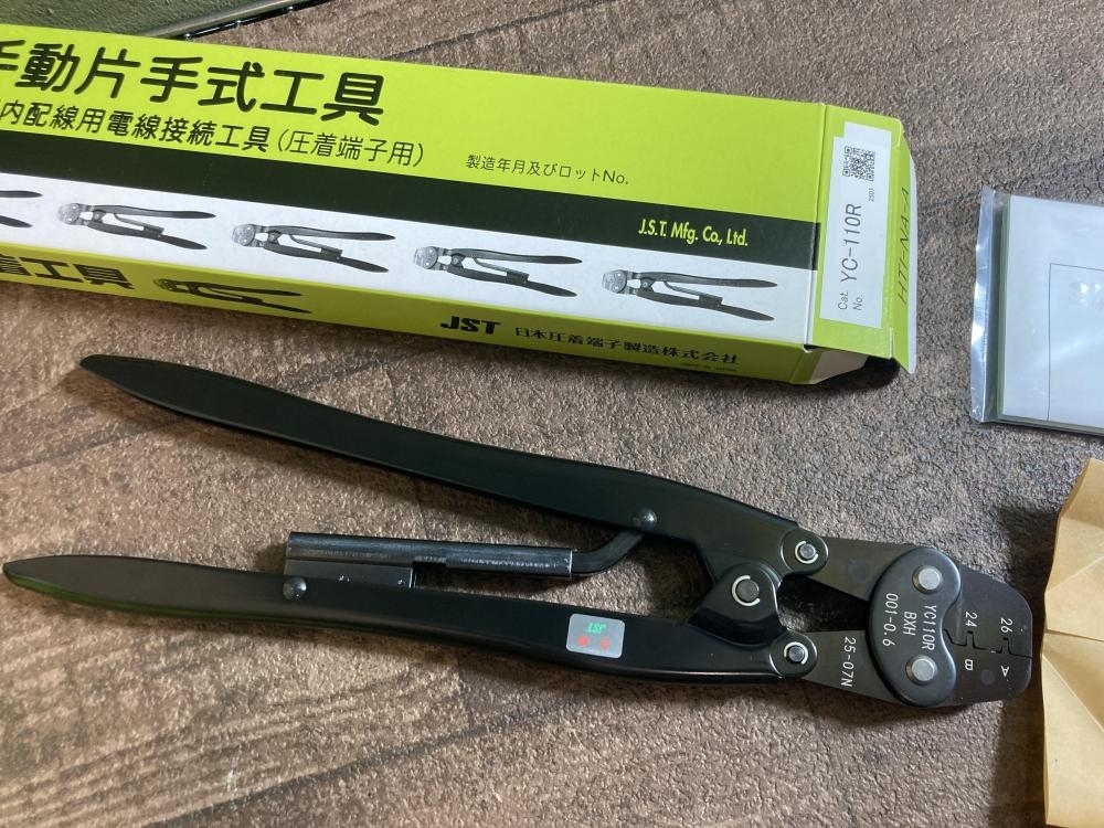 Yahoo!オークション - 020 未使用品・即決価格 JST 手動式圧着工具 YC-...