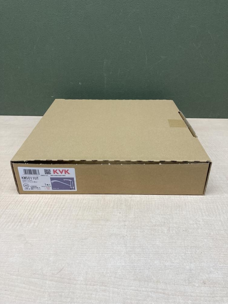 Yahoo!オークション - 018 未開封品・即決価格 KVK 台付シングル混合栓...