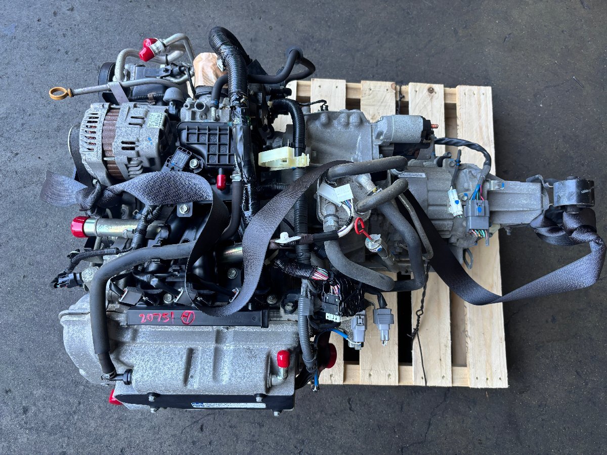 Yahoo!オークション - CARRY キャリー EBD-DA16T R06A エンジン ミッシ...