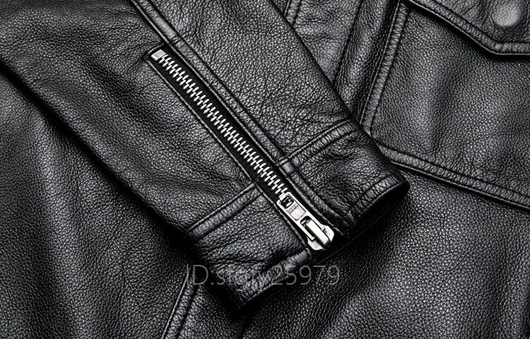 Yahoo!オークション - G78 新品高級 本革 牛革 バイクジャケット バイ...